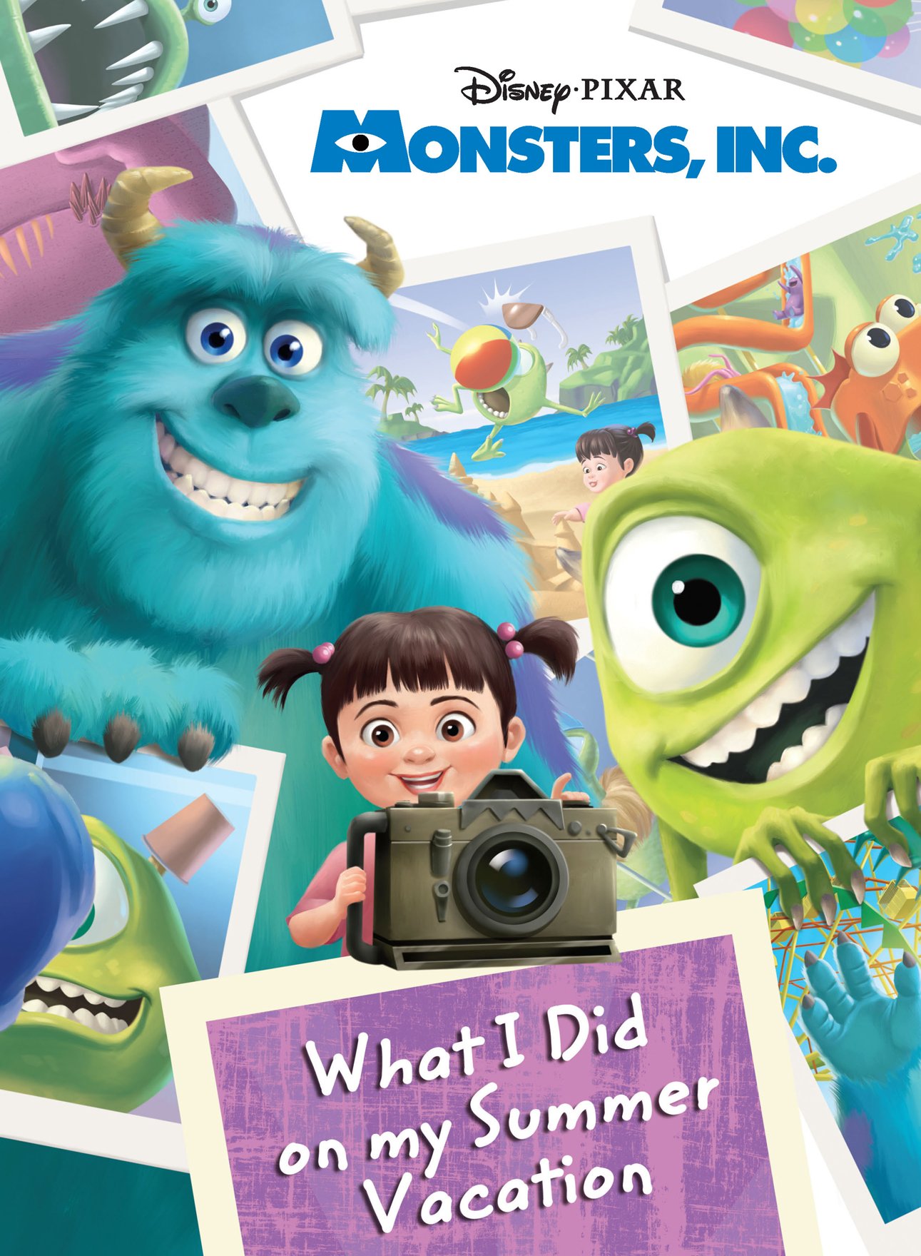 Monsters, Inc., What I Did on My Summer Vacation (Disney Storybook with ...